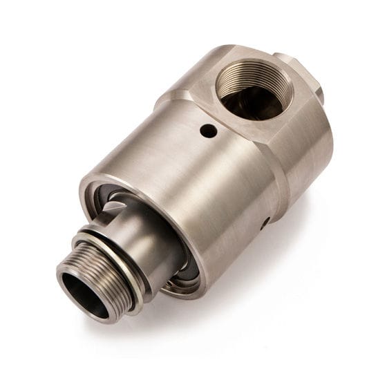 Water rotary union - F series - ROTOFLUX s.r.l. - for air / for vacuum ...