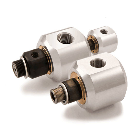 Air rotary union - M series - ROTOFLUX s.r.l. - for oil / 2-passage ...