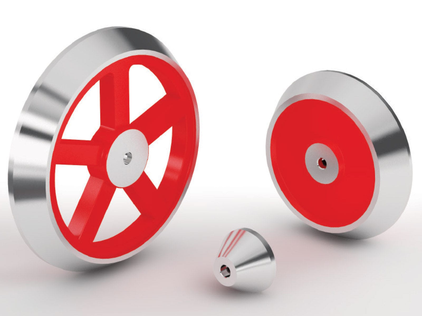 Truncated cone - 4042 series - SASSATELLI - for lathe center / metal