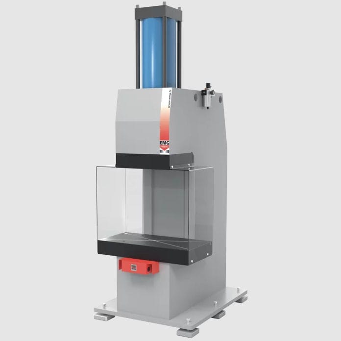 Hydraulic press - BÂTI GAMME 100 T - ETS LONG SAS - EMG PRESSES - hydro ...