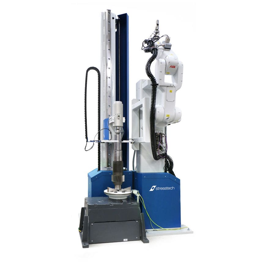Robotic inspection system - RoboScan XL Vertical - Stresstech GmbH ...