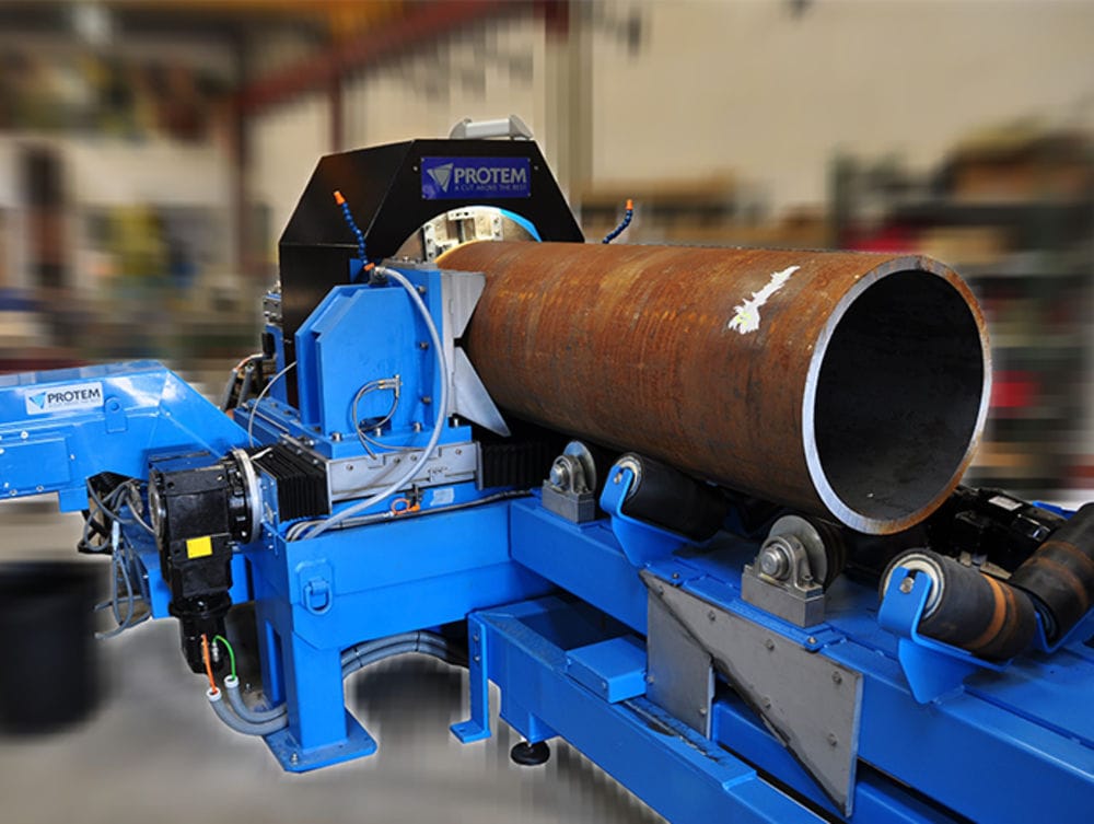 Semi-automatic orbital tube-cutting machine - BB series - PROTEM