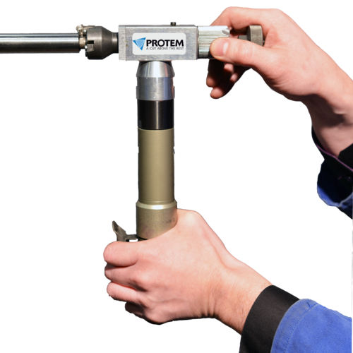 Pneumatic beveling machine - SM8 - PROTEM - portable / pipe