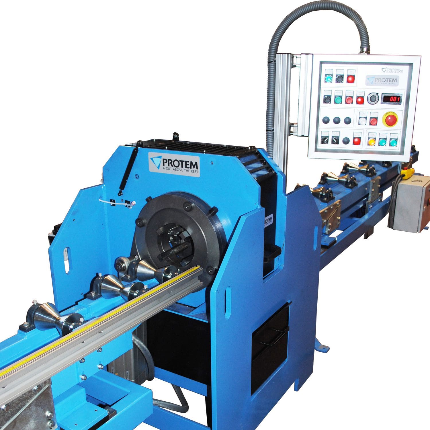 Titanium cutting machine - CTA Series - PROTEM - for steel / for ...