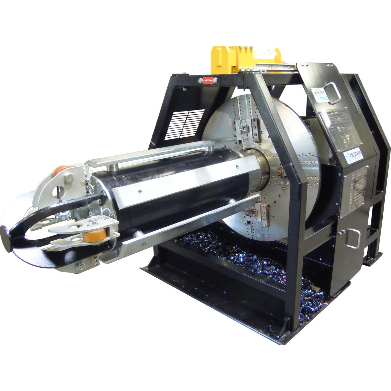 Facing chamfering machine - PFM-HSB - PROTEM - hydraulic / portable / tube