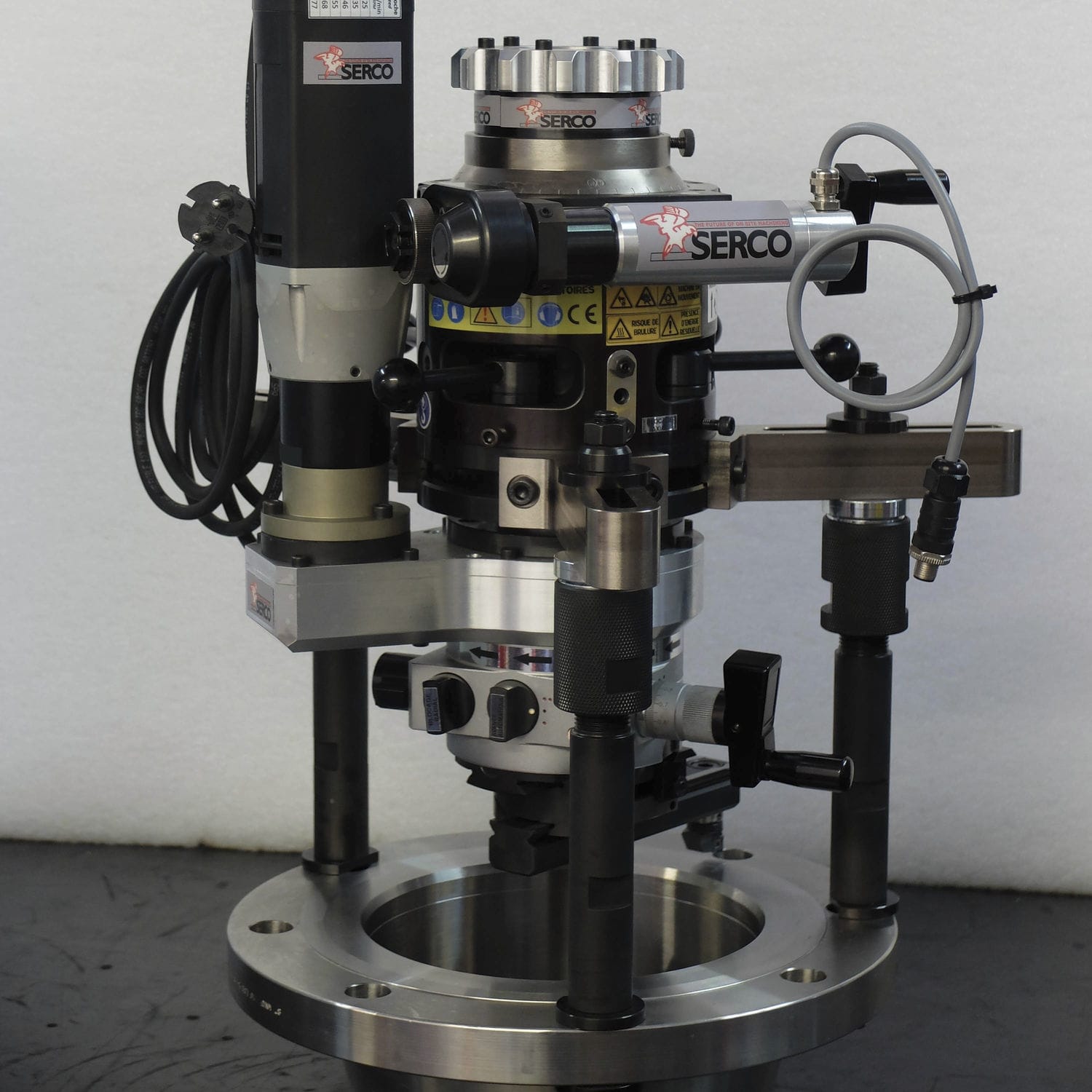 Portable flange facer - TU 400 - PROTEM - pneumatic / automatic