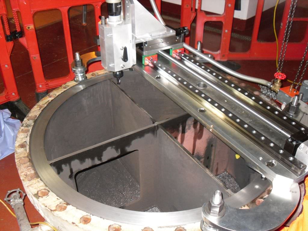 Pipe grooving machine - 1025 mm - PROTEM