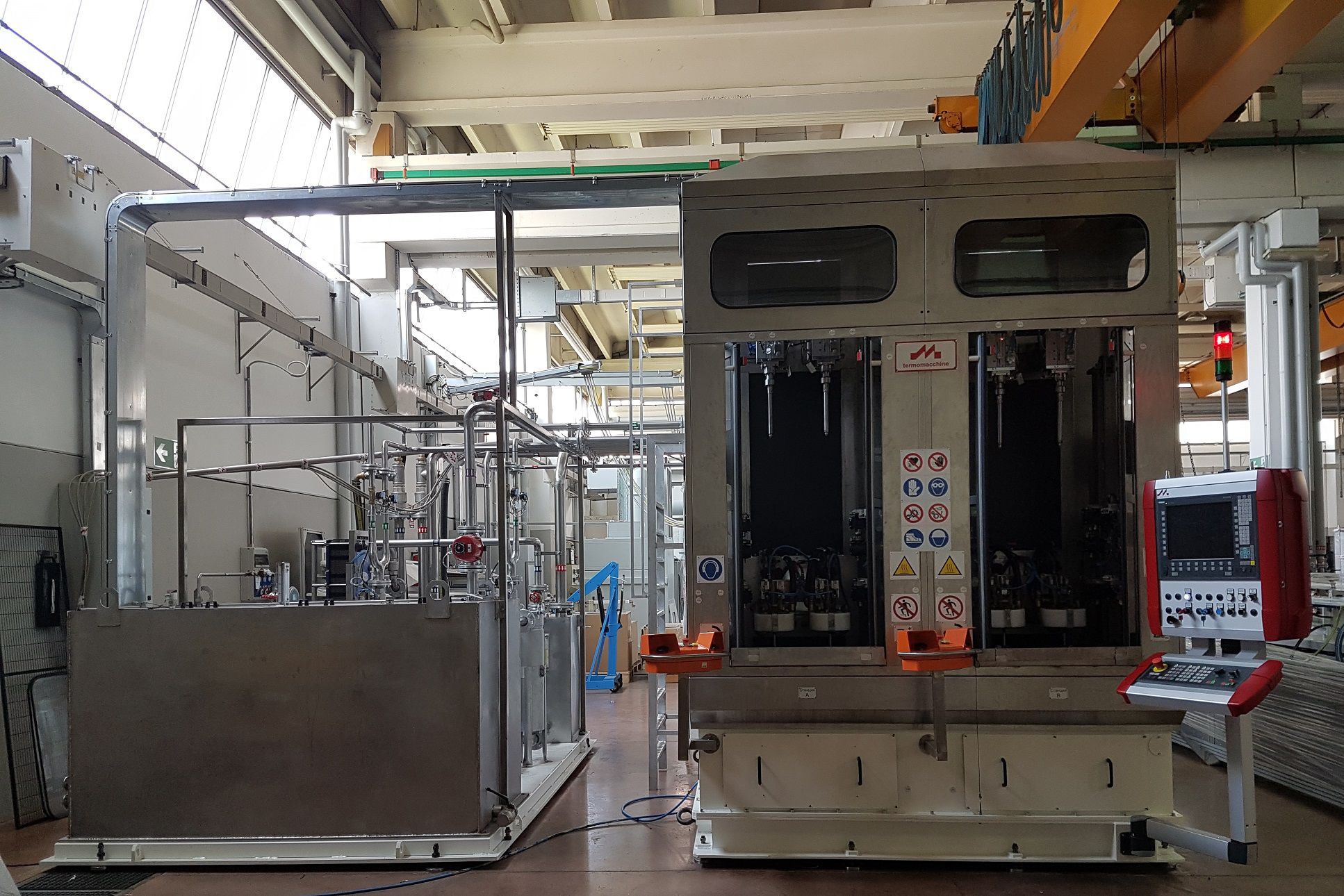 Induction hardening machine - Termomacchine S.r.l. - vertical / automatic