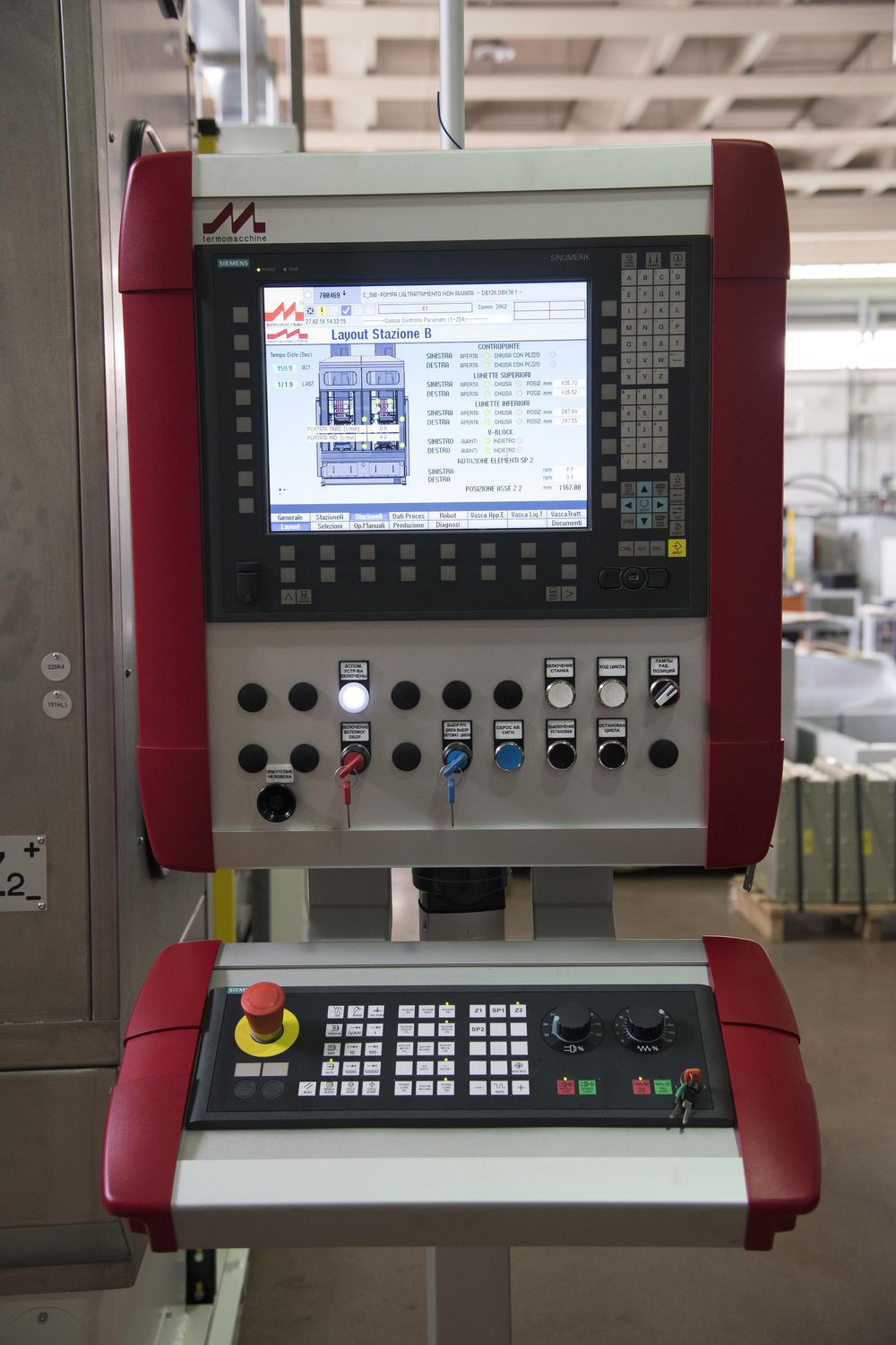 Induction hardening machine - Termomacchine S.r.l. - vertical / automatic