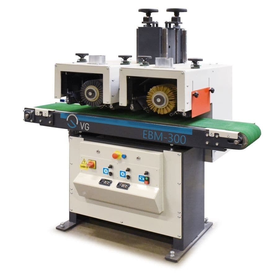 Wood brushing machine - EBM 300-455 - Vangroenweghe N.V.