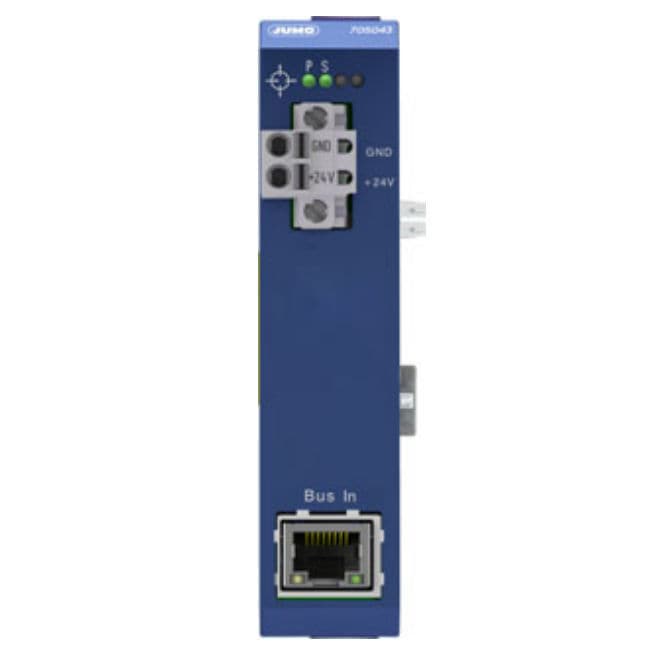 Central communication router - 705043 - JUMO GmbH & Co. KG - RJ45 / DIN ...