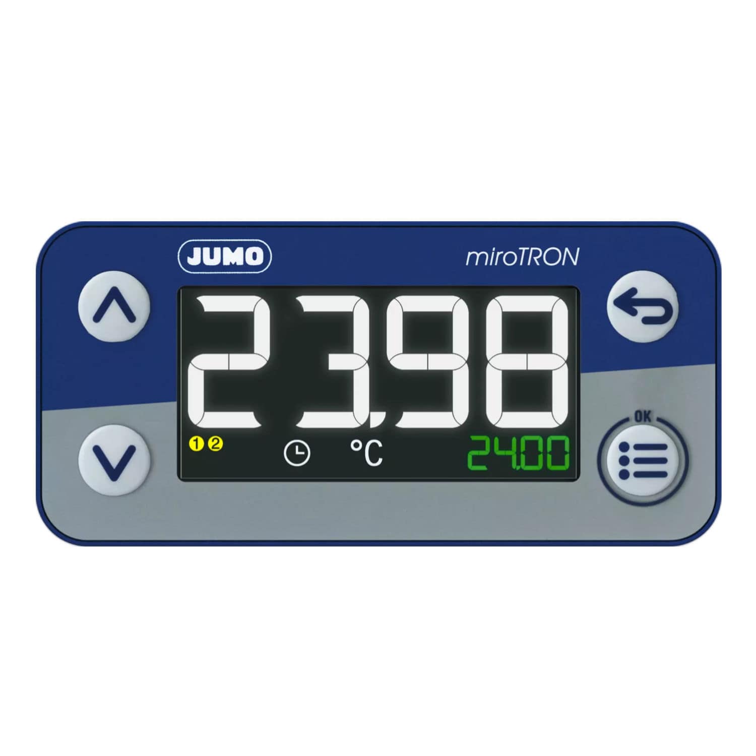Electronic thermostat - miroTRON - JUMO GmbH & Co. KG - thermocouple connector / 230VAC / 115VAC
