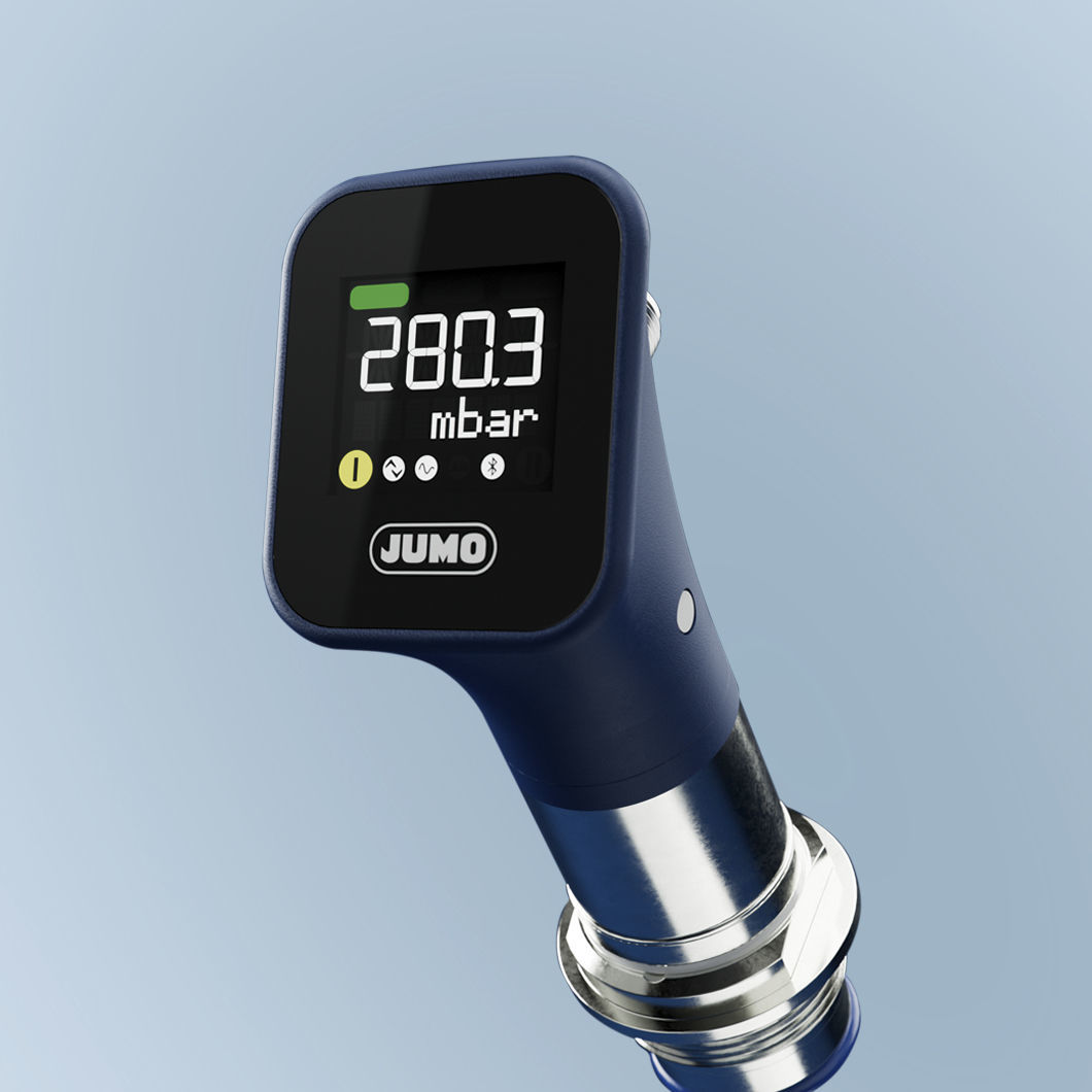 Relative pressure transmitter - DELOS S02 - JUMO GmbH & Co. KG - absolute / Bluetooth / IO-Link