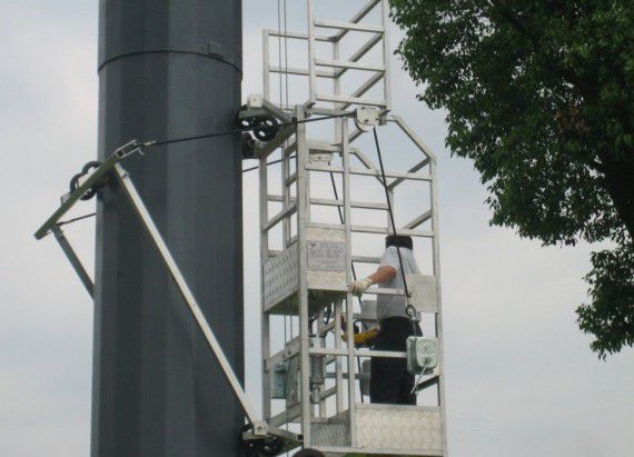 Lifting platform - FIXATOR - suspended / electric