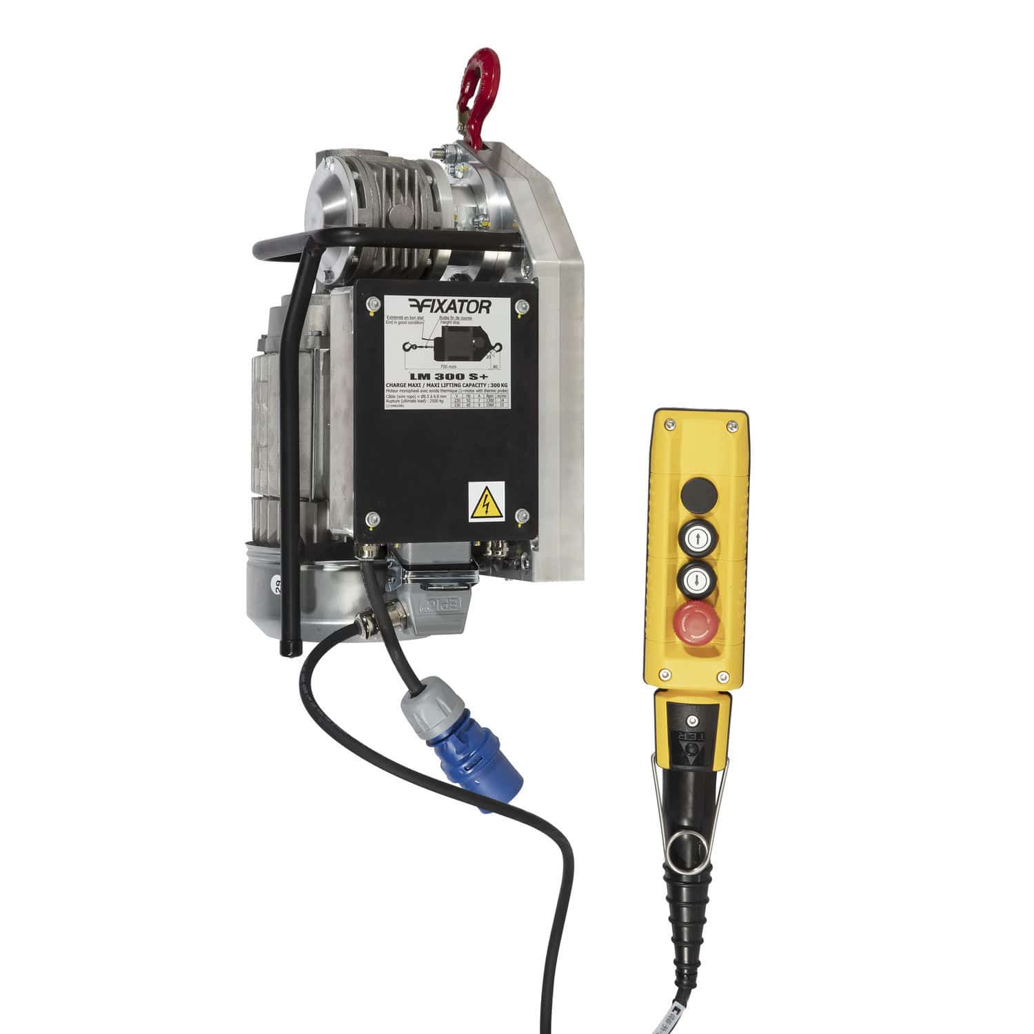 Electric winch - LM 220S+ - Fixator - electromechanical / wire rope ...