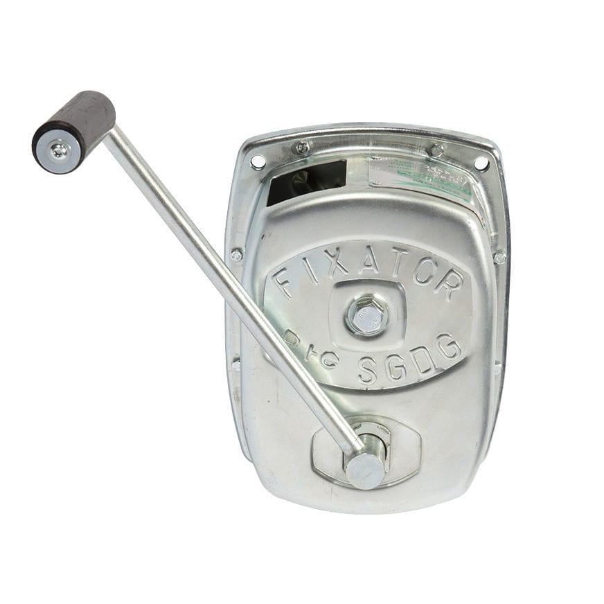 Hand crank winch - 3060 - Fixator - wire rope / for equipment lifting ...