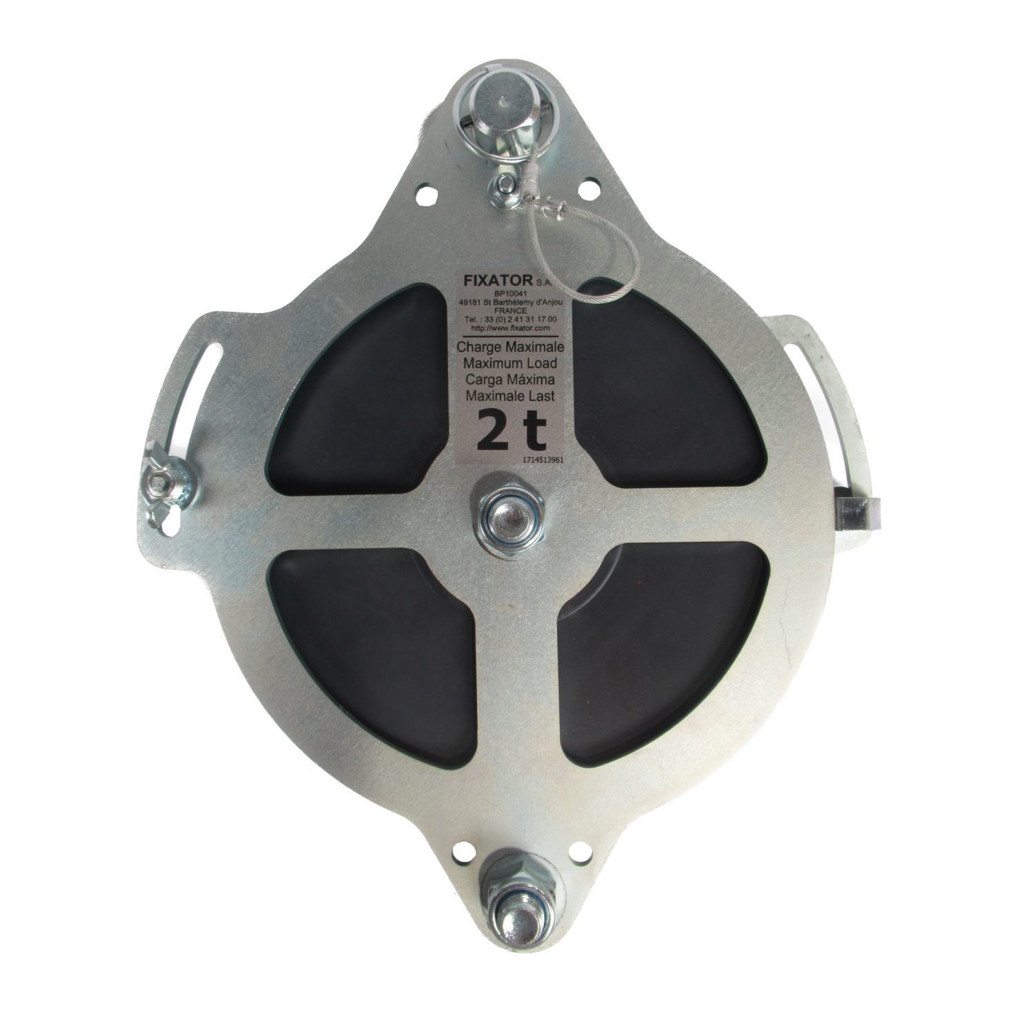 Transport lifting pulley - UPS2T - Fixator - for cables / for steel ...