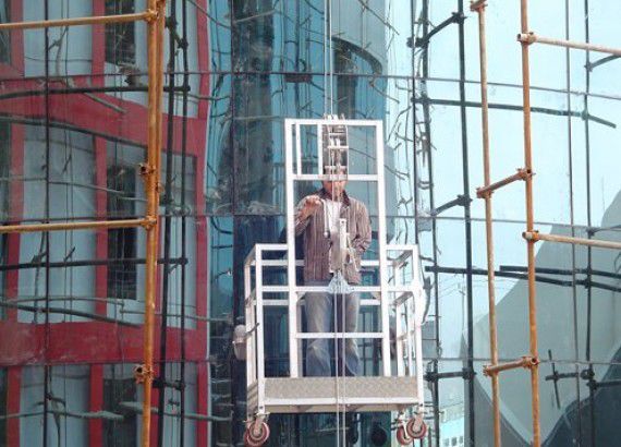 Work platform - Fixator - lifting / suspended / electric