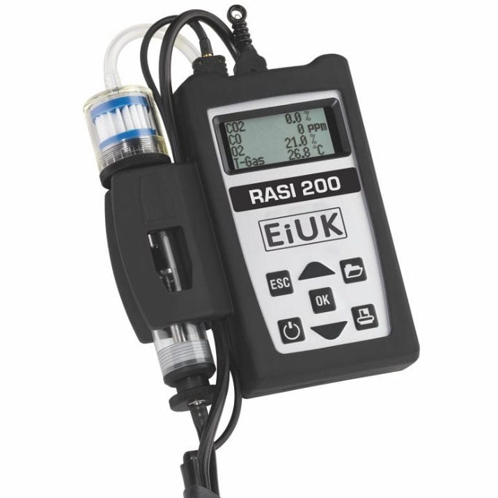 Portable combustion analyzer - RASI 200 - Eurotron Instruments UK ltd