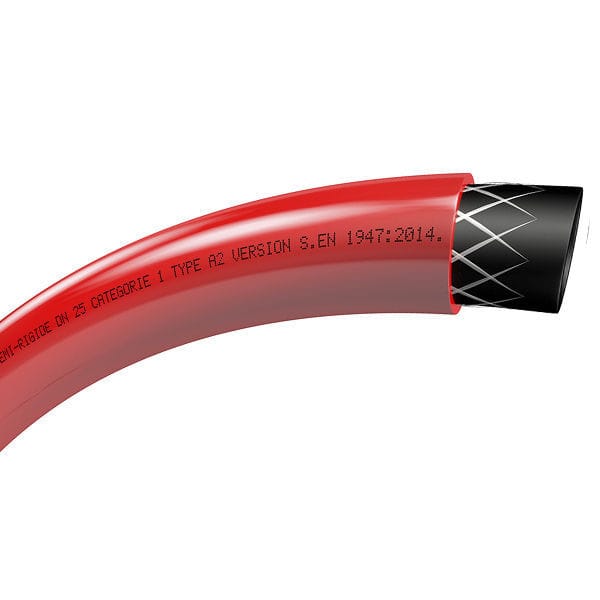 Fire semi-rigid tube - T 1947 - TRICOFLEX - for water / PVC / with ...