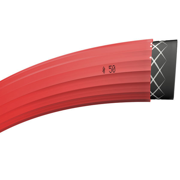Water hose - SUPER TRICOFLAT - TRICOFLEX - PVC / polyester / building