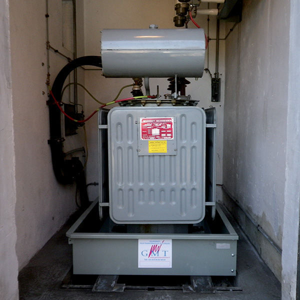 Transformer containment bund - BR ECODESIGN - GMT - steel / rigid / mobile