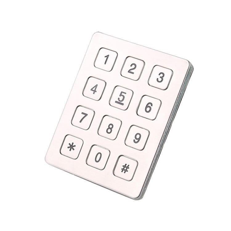 Metal keypad - B720 - Joiwo Explosion Proof Science and Technology - 12 ...