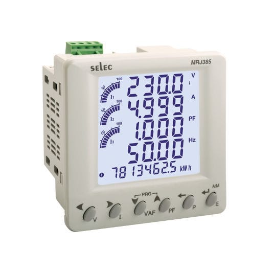 Digital multimeter - MRJ385 series - SELEC Controls Pvt. Ltd. - panel ...