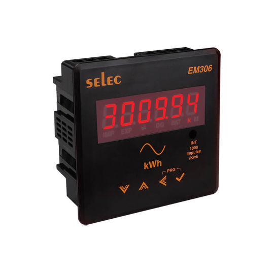 Single-phase electric energy meter - EM306 series - SELEC Controls Pvt ...