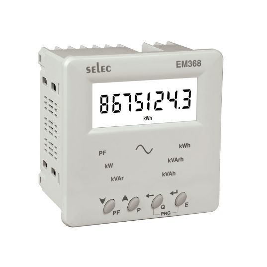 Single-phase electric energy meter - EM368 - SELEC Controls Pvt. Ltd ...