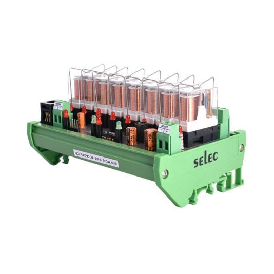 DC relay module - ERLYMD-2-1-S8-1CO-24V - SELEC Controls Pvt. Ltd ...