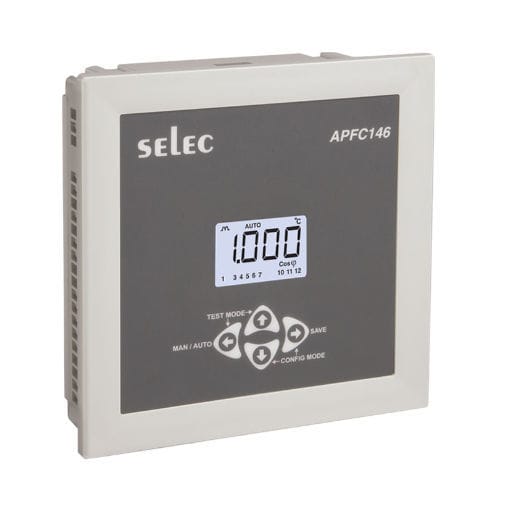 Digital power factor controller - APFC146 - SELEC Controls Pvt. Ltd.