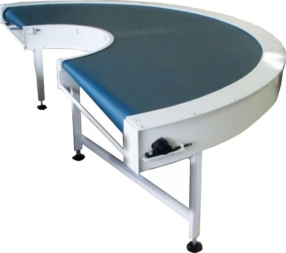 Belt conveyor - RE series - REVEYRON - horizontal / curved / transport