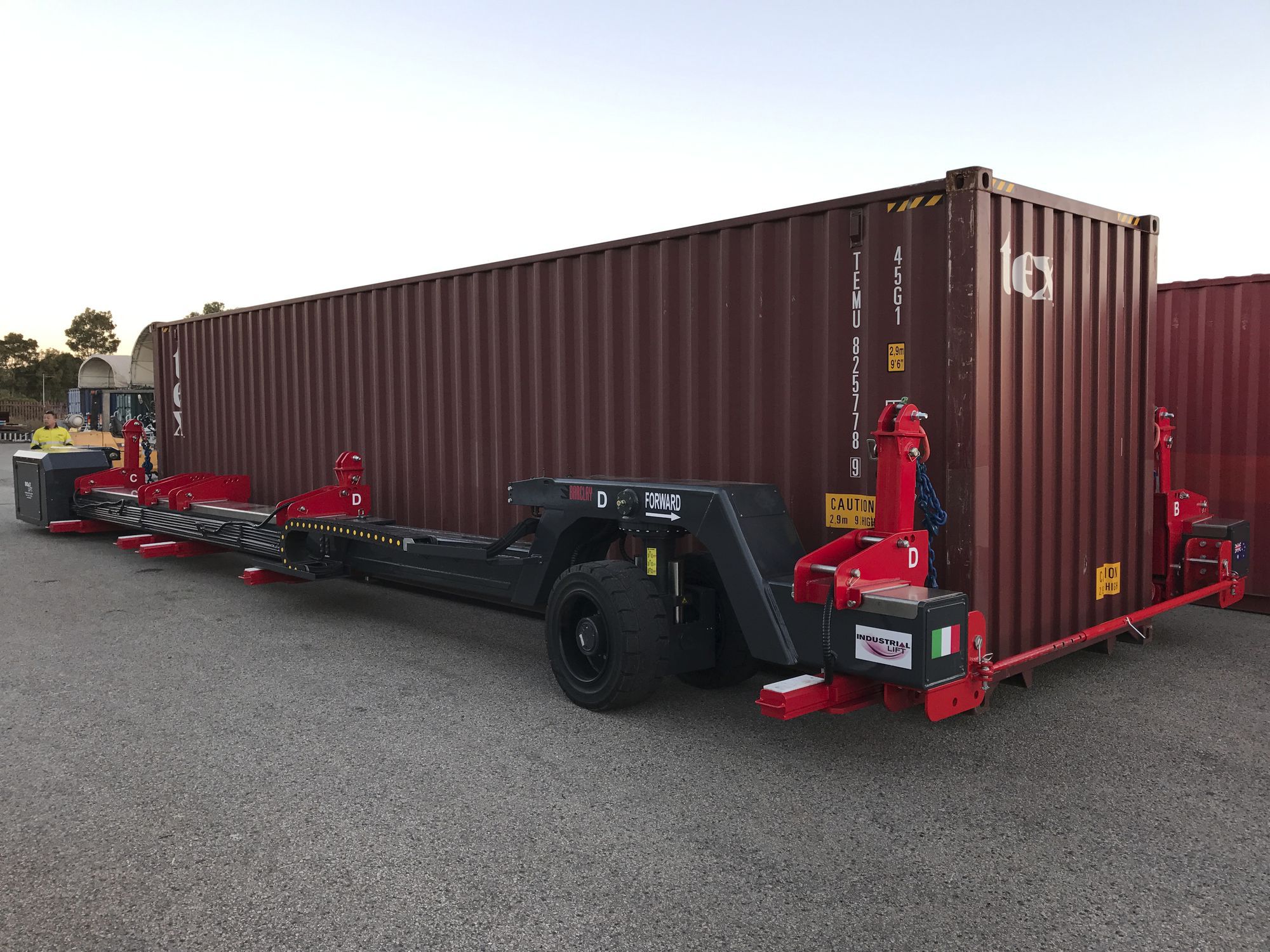 Diesel self-propelled trailer - IL70M-90° - INDUSTRIAL LIFT - 2-axle ...