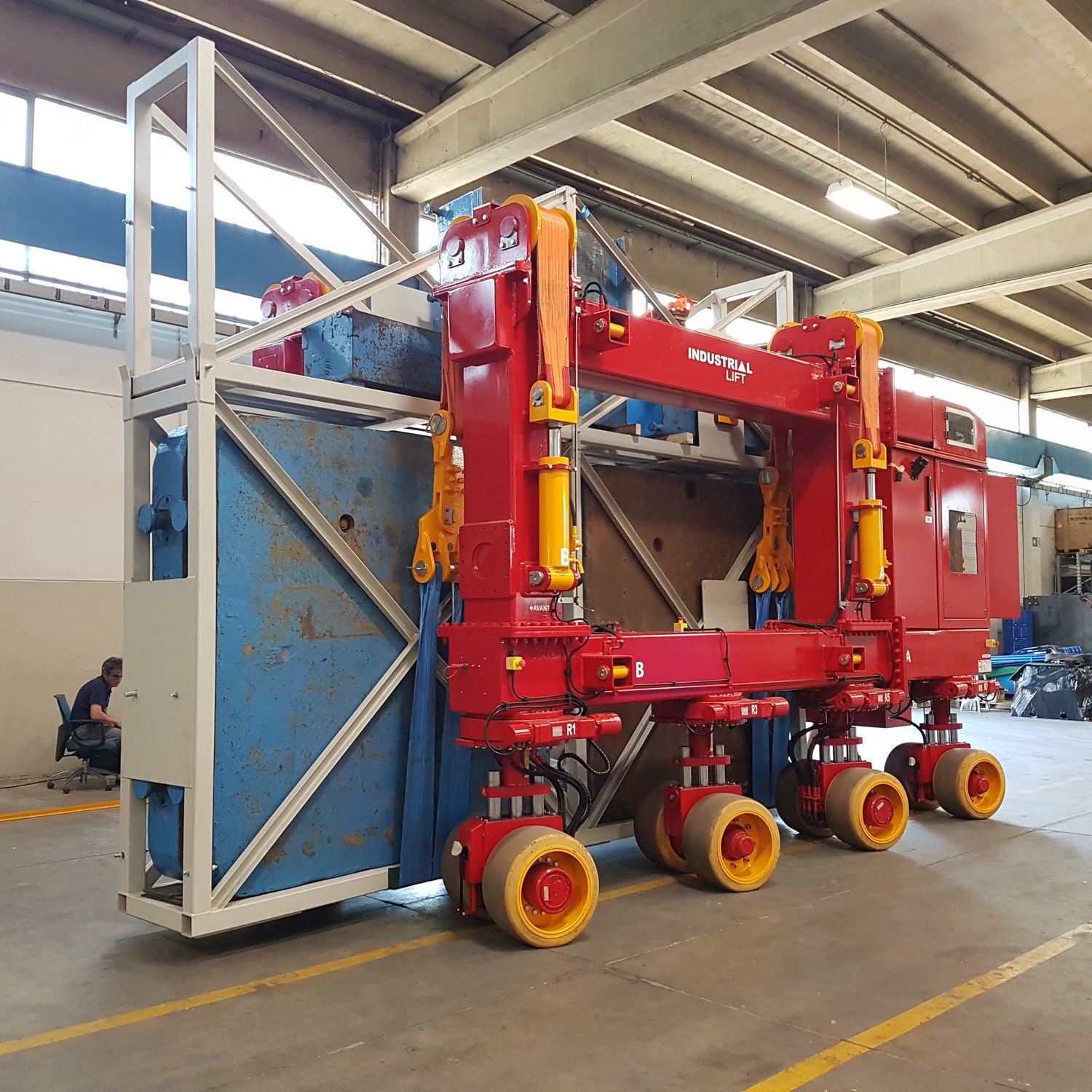 Rubber-tired straddle carrier - IL60GC-90° - INDUSTRIAL LIFT