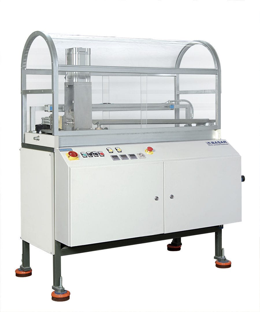 Guillotine cutting machine - BASAR HEAVY MACHINERY INC - for plastics ...
