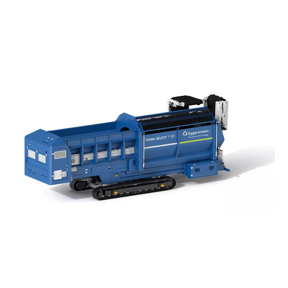 Mobile screening machine - TERRA SELECT T 50 - Eggersmann Recycling ...