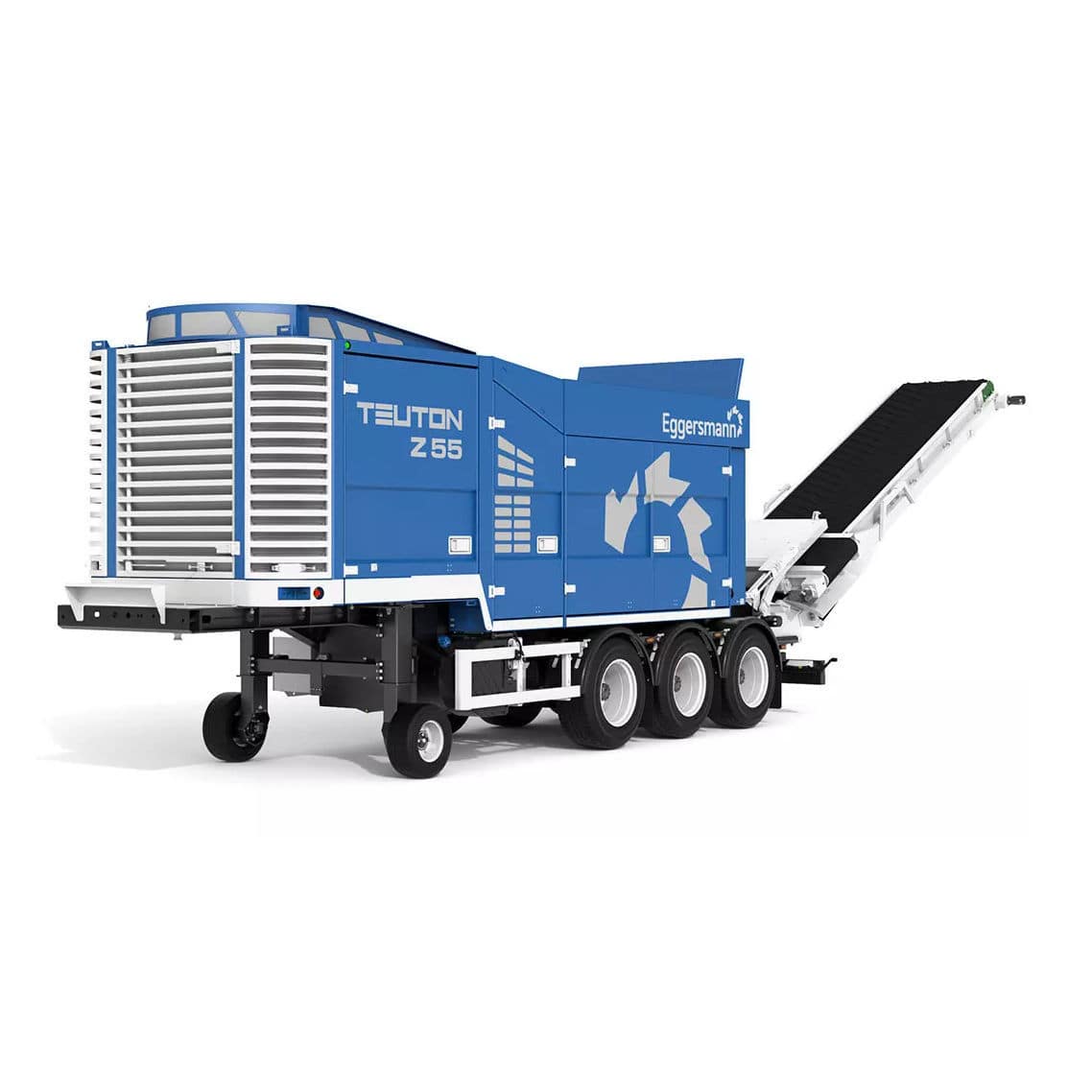 Single shaft shredder - TEUTON Z 55 - Eggersmann Recycling Technology ...