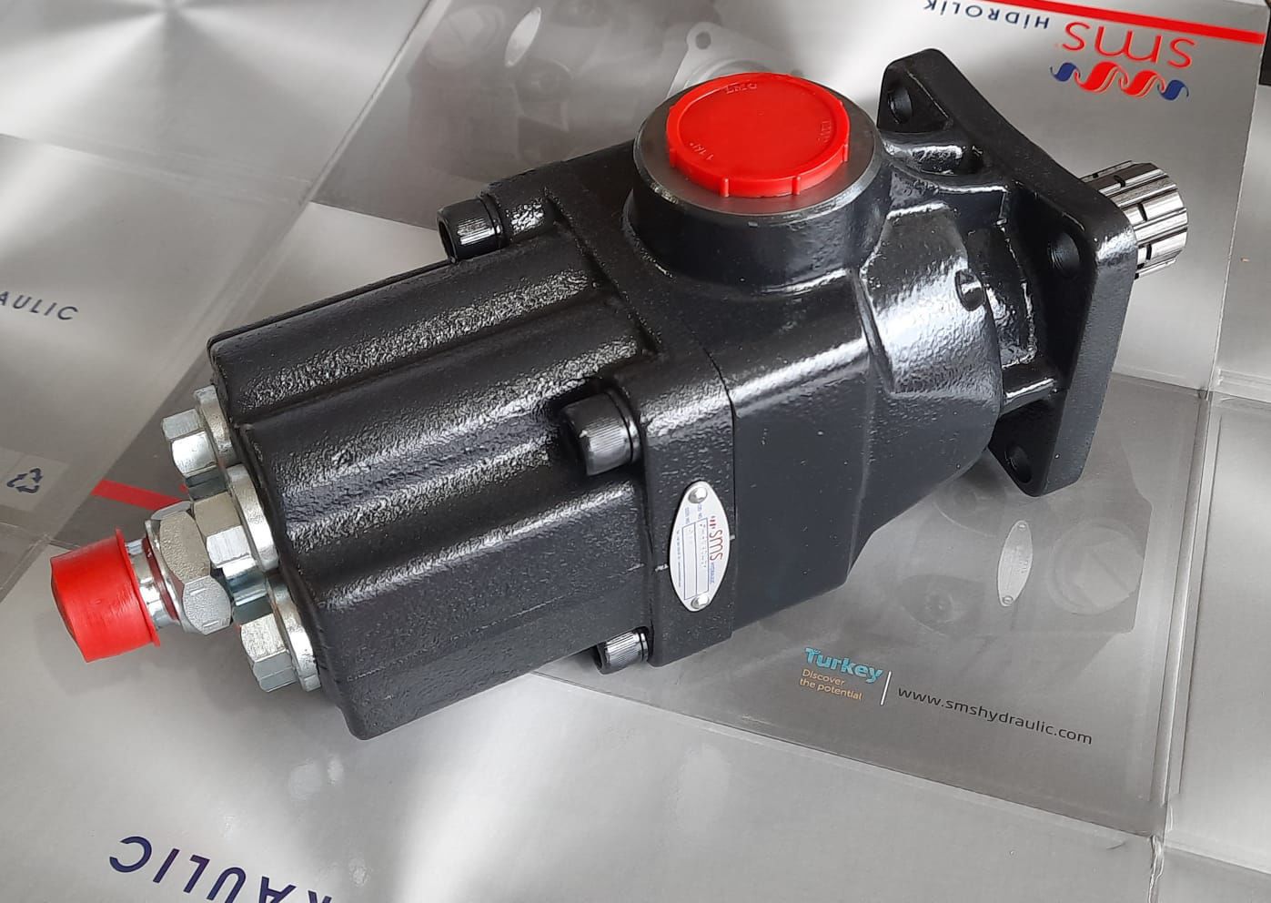 Hydraulic piston pump - P-6060-01 - SMS Hydraulic Ltd.Co. - hydraulic ...