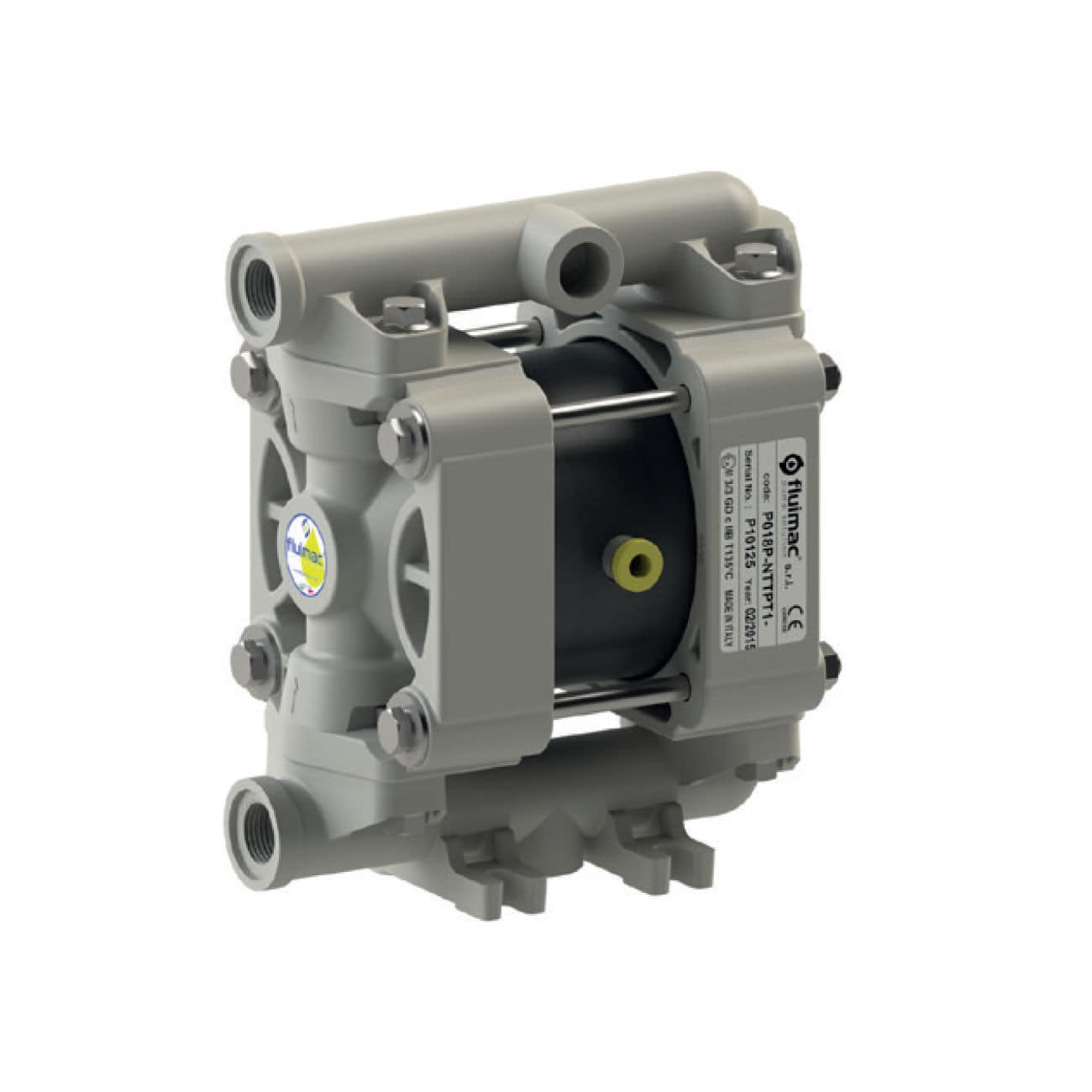 Diaphragm pump - P18 - FLUIMAC - for chemicals / pneumatic / self-priming