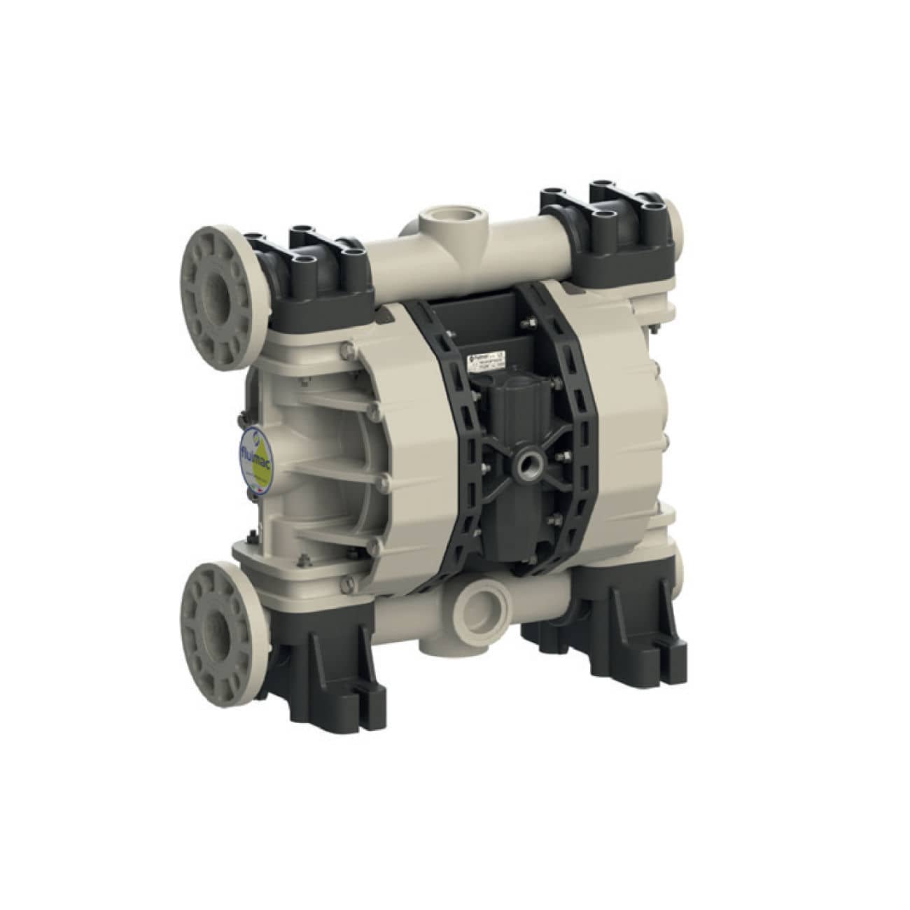 Double-diaphragm pump - P700 - FLUIMAC - for food products / air-driven ...
