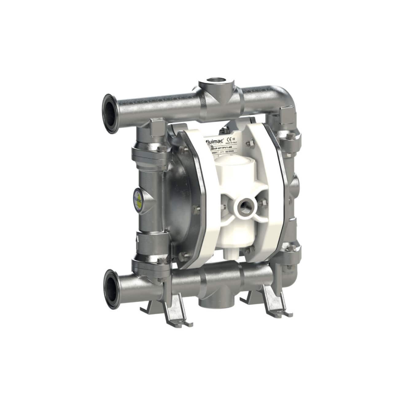 Double-diaphragm pump - PF120 - FLUIMAC - for chemicals / air / air-driven