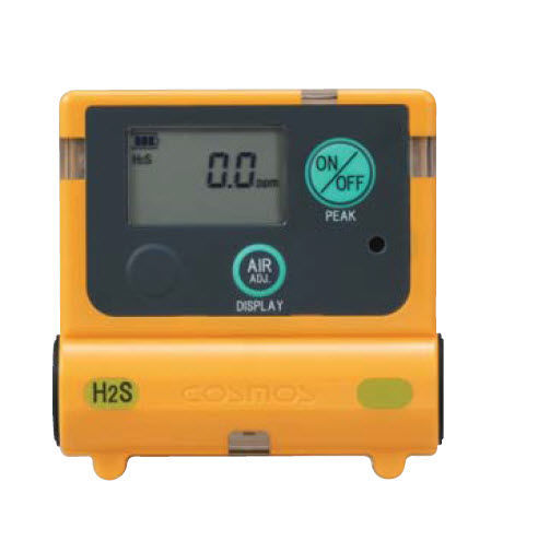Gas detector - XOS-2200 - New Cosmos - hydrogen sulfide / oxygen / personal
