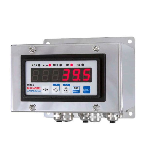 LED display weight indicator - WIN 5 - Nobel Weighing Systems - wall ...