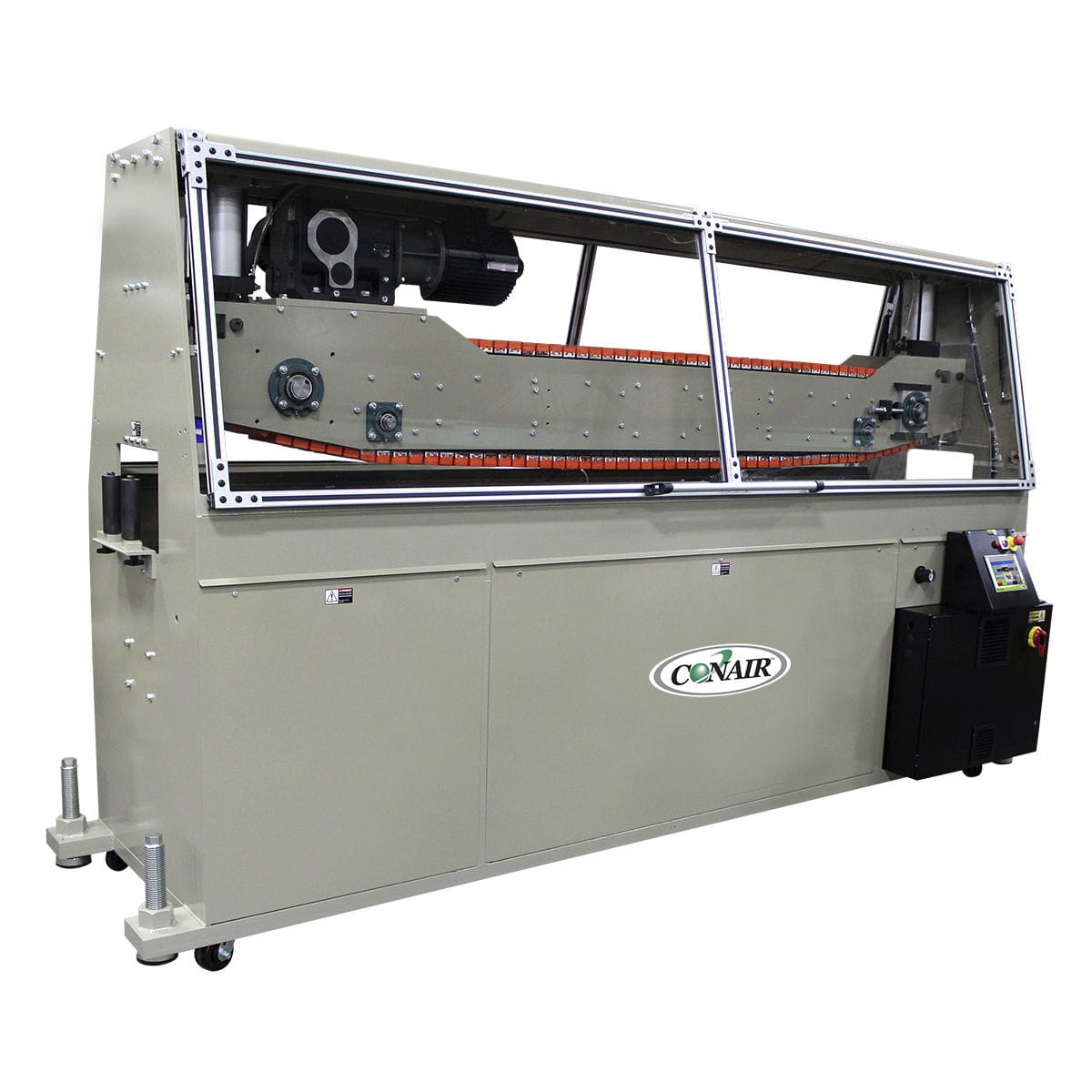 Pipe extrusion line caterpillar haul-off - CP series - Conair - for ...