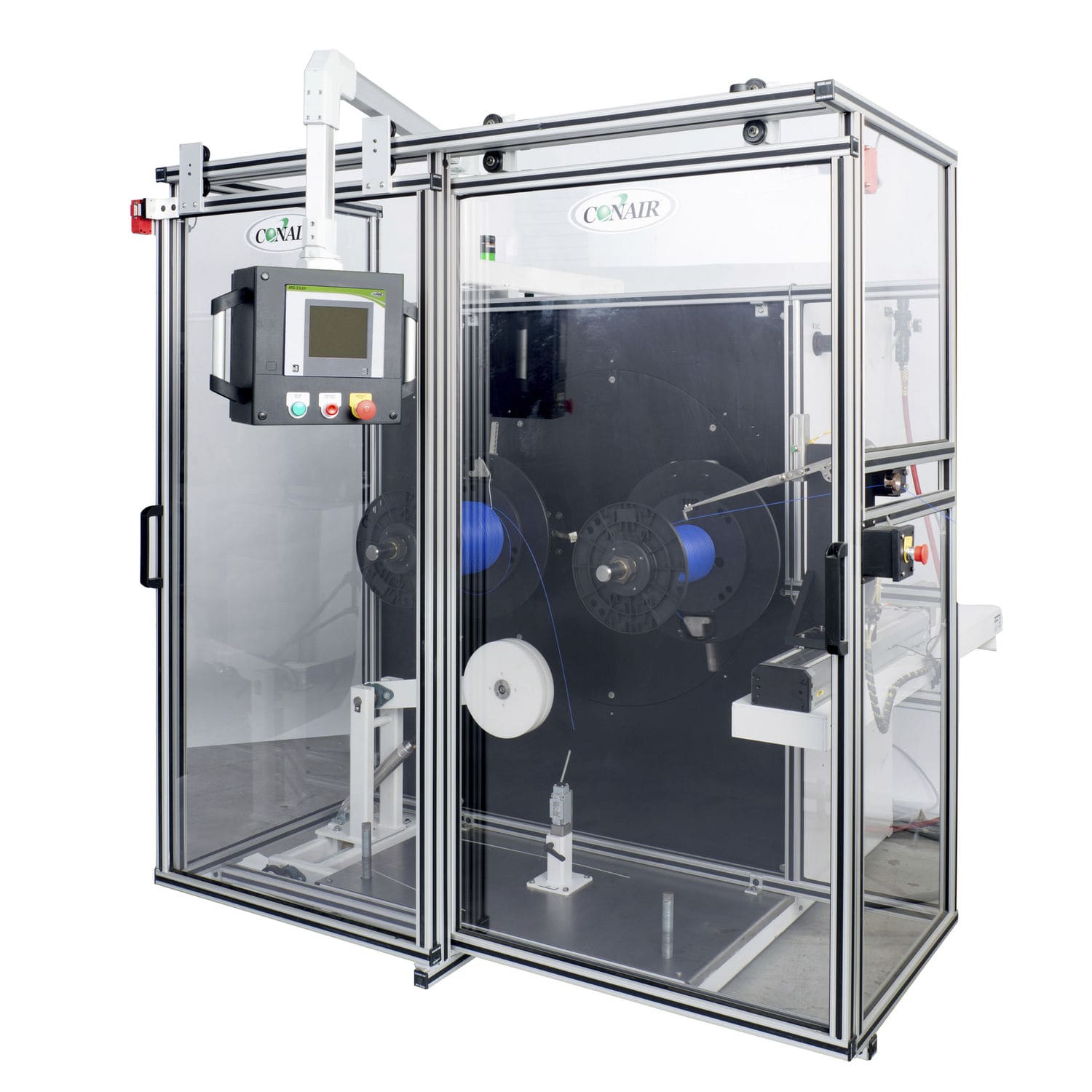 Coil coiler - ATC series - Conair - automatic / for extrusion lines