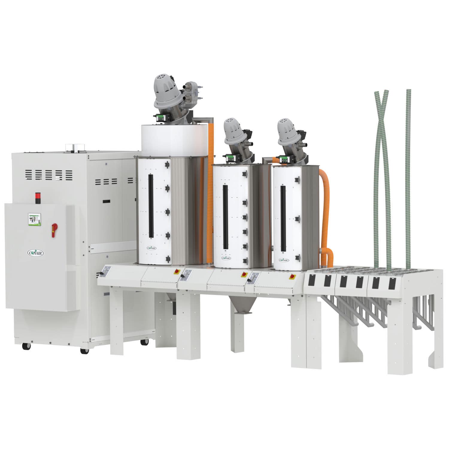 Drying hopper - MedLine® ResinWorks series - Conair - for plastic ...