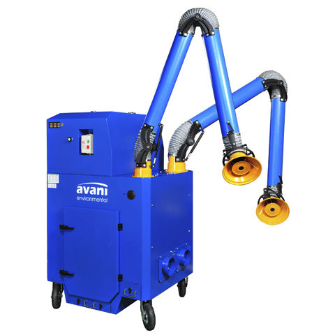 Mobile fume extractor - SPC-5000 - Avani Environmental - welding ...