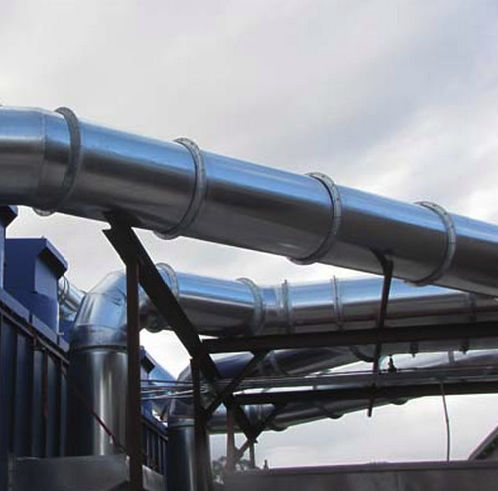 Rigid air duct / stainless steel / galvanized steel / for ventilation ...