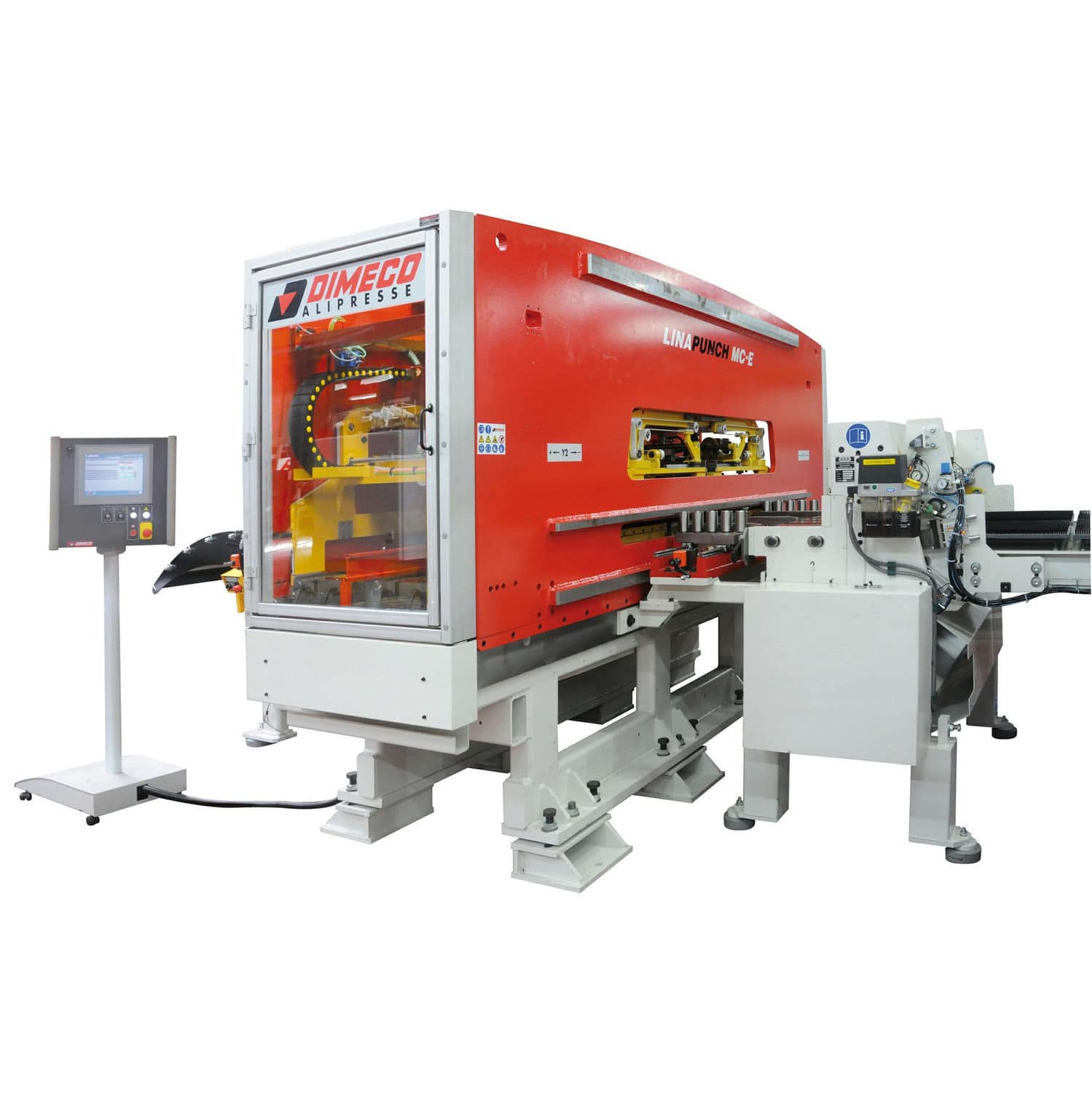 Coil-fed punching machine - Linapunch MCE - DIMECO - CNC / hydraulic ...